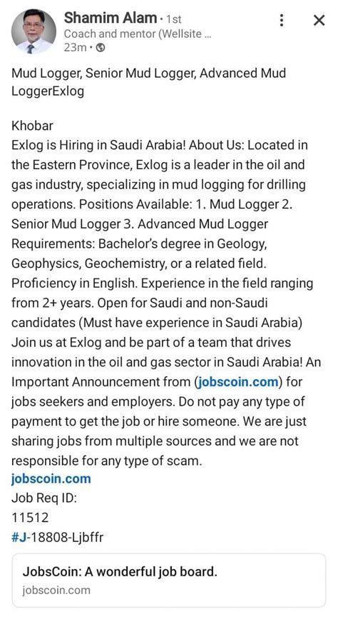 Muhammad Ali Shah On Linkedin Exlogishiringinsaudiarabia