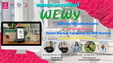 Wewy เครื่องรดน้ำต้นไม้อัตโนมัติ สำนักงานบ่มเพาะธุรกิจและทรัพย์สินทางปัญญา
