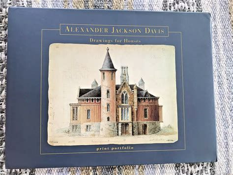 Alexander Jackson Davis Architect 8 Prints For Framing House Drawings