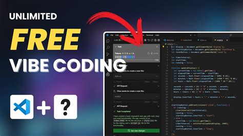 Unlimited Free Vibe Coding With Vs Code Cursor Alternative Youtube