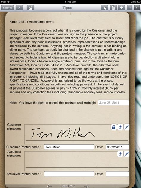 Using The Ipad To Create A Proposal Formconnections