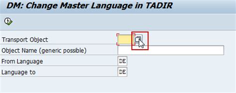 SAP Sample Programs Change Language In SAP