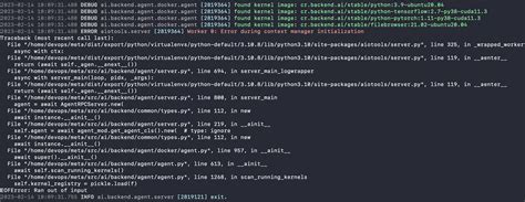 Lets Display Understandable Error When File Error Occurs · Issue 1050 · Lablupbackendai · Github