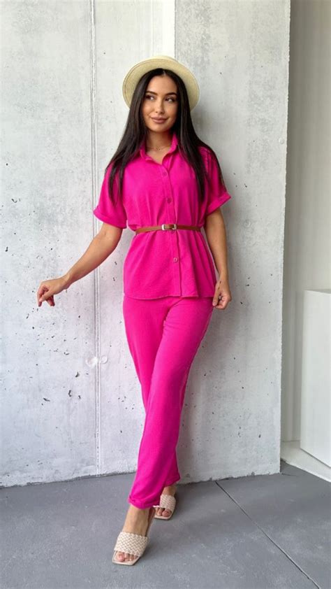 Шоурум яскравих модниць Luxzone 🦩 Шикарный повсякденний костюм точно як на відео🩵 Модель Г1451