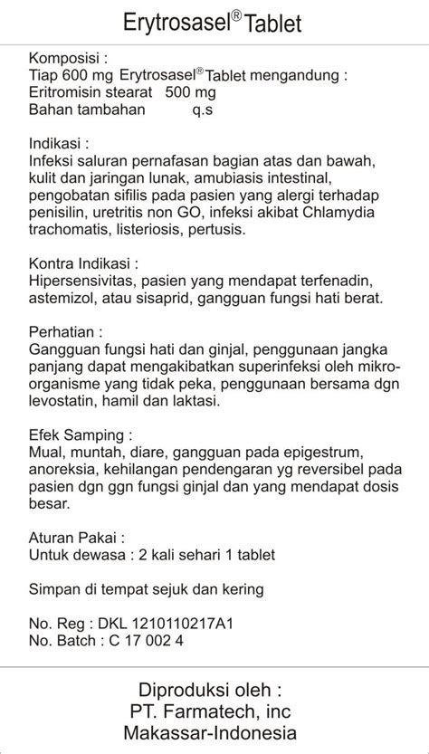 Detail Contoh Brosur Obat Koleksi Nomer