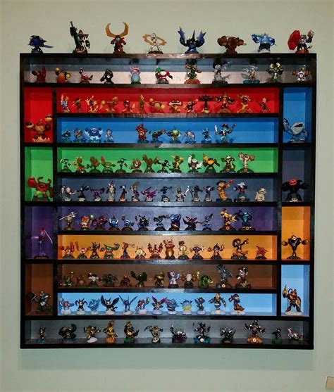 Updated Coolest Skylanders Shelf Ever Built One Year Ago For The
