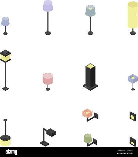 Set Of Lamp Wall Lamp Floor Lamp Table Lamp Variety Of Luminaire