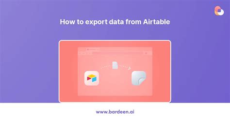 How To Export Data From Airtable How To Export Data From Airtable