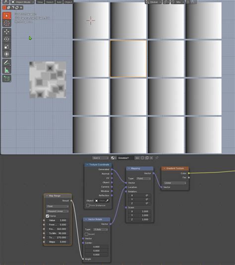 Shader Nodes How Do I Limit The Rotation Of An Texture To A Fixed