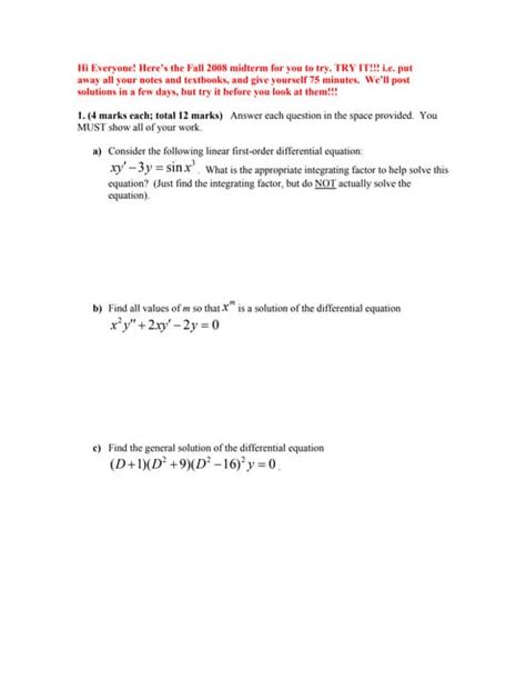 Fall 2008 Midterm Pdf