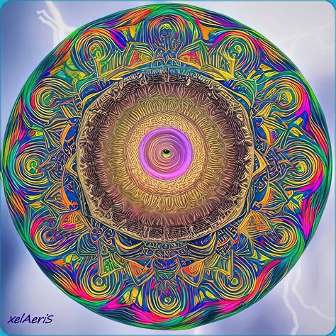 Artstation Power Mandala Style