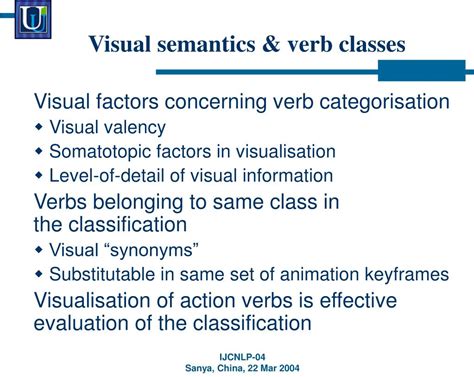 Ppt Visual Semantics And Ontology Of Eventive Verbs Powerpoint Presentation Id1428363