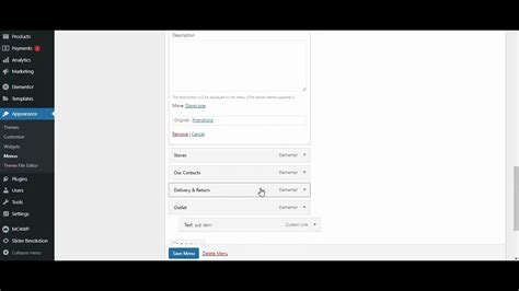 How To Add Menu In Woodmart Theme Animated Menu In Woodmart