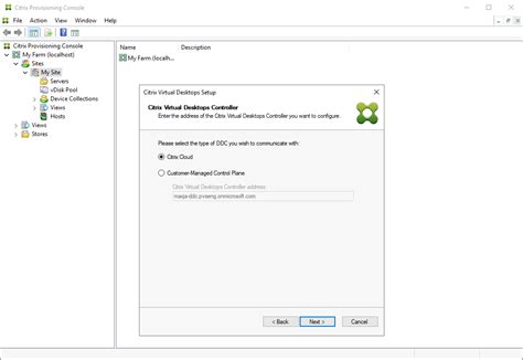 Deploying Virtual Desktops To Vms Using The Citrix Virtual Apps And