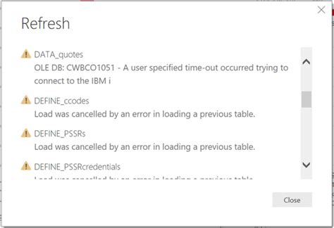 Odbc And Ole Db Timeout Errors Microsoft Fabric Community