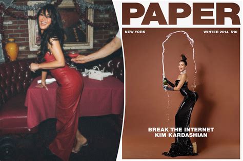 Kim Kardashian Paper Front Side