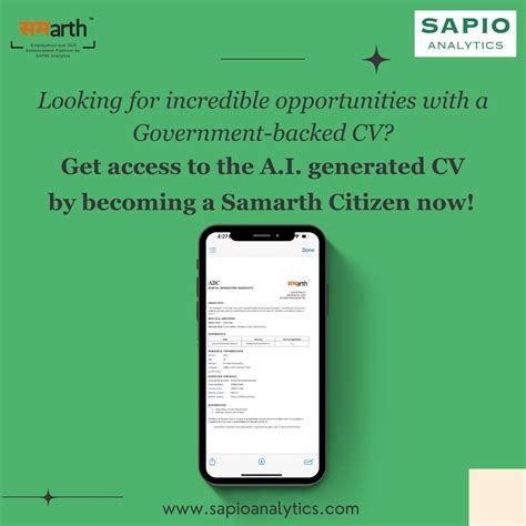 Samarthcitizens Datascience Artificialintelligence Cvgeneration Feature India