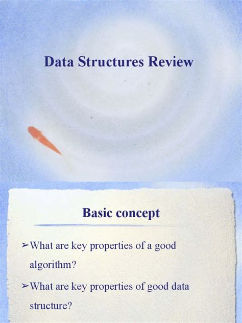 Lecture 14 Data Structure Review Pdf Information Retrieval Algorithms And Data