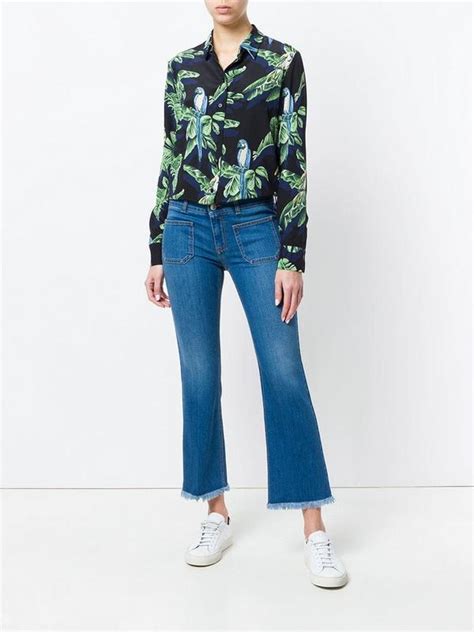 Розкльошені джинси скінні з розпущеним низом Flared Skinny Kick Jeans — ціна 6000 грн у