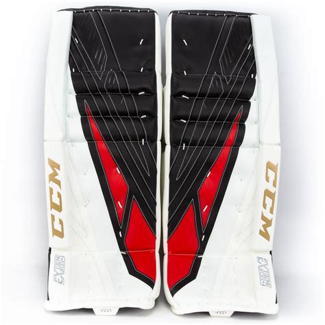 Exclusive On Ice Review Ccm Extreme Flex 4 Pro Custom Senior Leg Pads