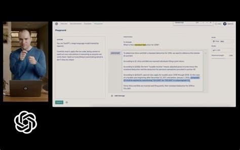 wolfgang maaß on linkedin openai chatgpt4 demo with more detailed text