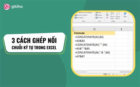 3 Cách Nối Chuỗi Trong Excel Cực Hay Và Hữu ích Bạn Cần Biết