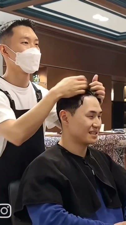 아이비리그컷 다운펌으로 어떤 변화가 일어날까요 지금 바로 영상 확인하세요남자직모직모뜨는머리아이비리그컷아이비리그다운펌아이비리그다운펌윤바버