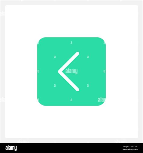 Active Left Arrow Button Ui Element Template Stock Vector Image And Art Alamy