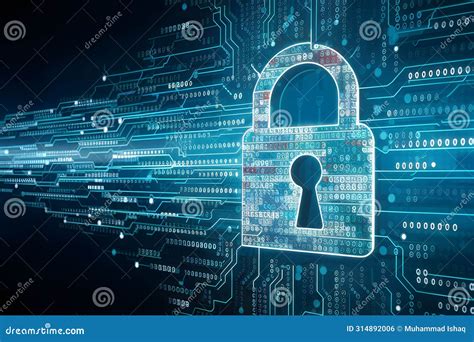 Stockphoto Padlock With Keyhole Icon In Personal Data Security Symbolizing Cyber Data Privacy