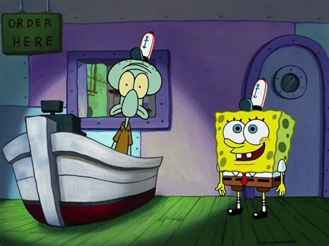 Spongebob Squarepants Graveyard Shift Krusty Love Tv Episode 2002