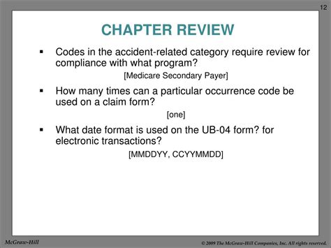 PPT The UB Claim Form PowerPoint Presentation Free Download ID