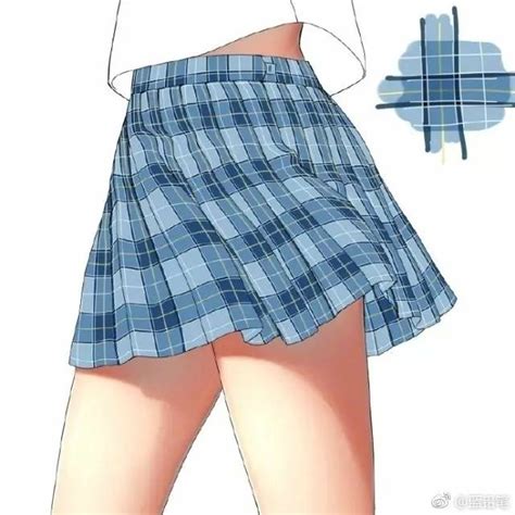 格子裙怎么画 格子裙简笔画 素描连衣裙素描图片 大山谷图库