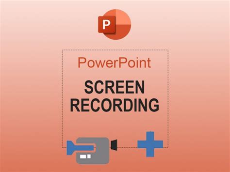 Powerpoint Screen Recording Educational Technology