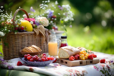 Ai 생성 피크닉 소풍 바구니 Pixabay의 무료 이미지 Pixabay