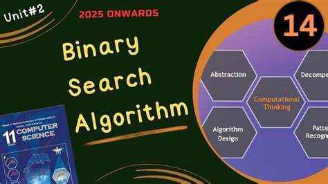 Lecture14 Unit2 Binary Search Algorithm Nbf Fbise 2025 Exams Youtube