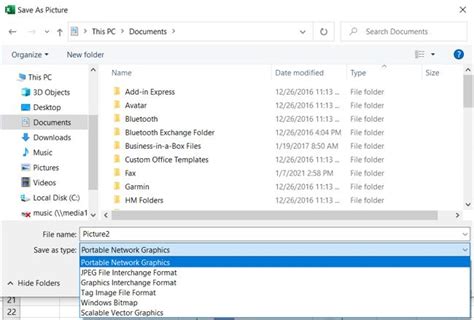 How To Save A Chart As An Image In Microsoft Excel