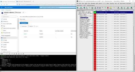MQTT Simulator Azure IoT Hub Integration