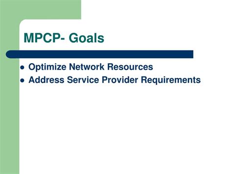 ppt mpcp multipoint control protocol powerpoint presentation free
