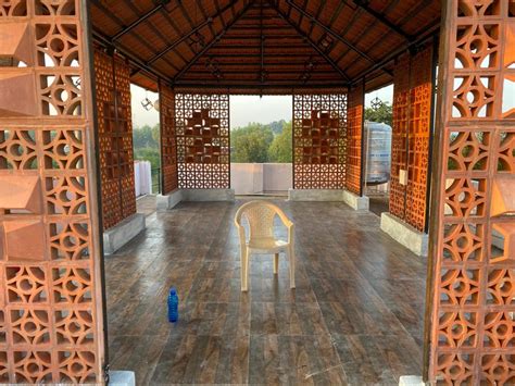 Terracotta Clay Jali Partition Wall Cladding Facade Surya 42 Off