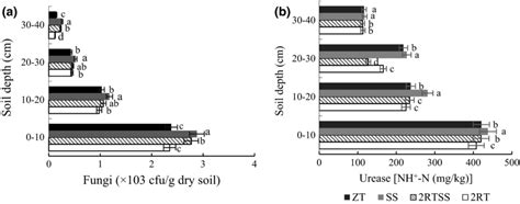 Mean Soil Biological Activities In The Cm Soil Depth Year Download Scientific Diagram