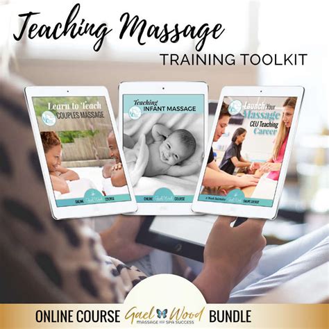 Teaching Massage Training Toolkit Gael Wood Massage And Spa Success