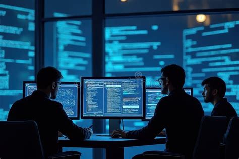 Enhancing Online Security And Data Integrity Stock Illustration