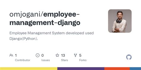 Github Omjoganiemployee Management Django Employee Management