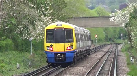 Class 378 London Overground Train By Kew Gardens Ruktrains