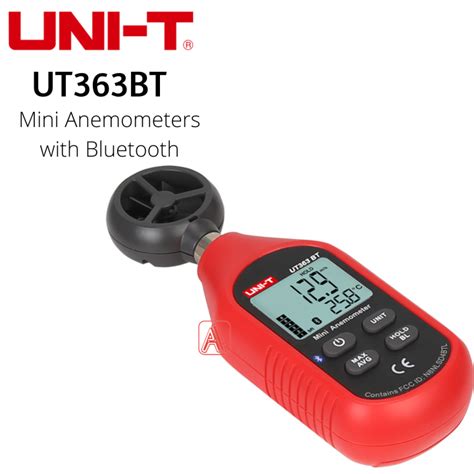 Uni T Ut363bt Mini Anemometer With Bluetooth Function Up To 30m S Z ~ Measure Wind Speed Up To