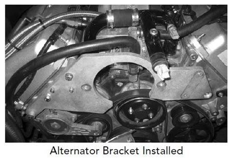 Ati Ab018a 060 03 04 Cobra Race Alternator Bracket