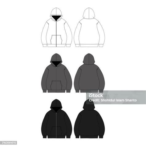 빈 지퍼 까마귀 기술 드로잉 벡터 패션 일러스트 지퍼 까마귀 플랫 벡터 모형 템플릿 지퍼 까마귀 의류 모형 템플릿 벡터 의류