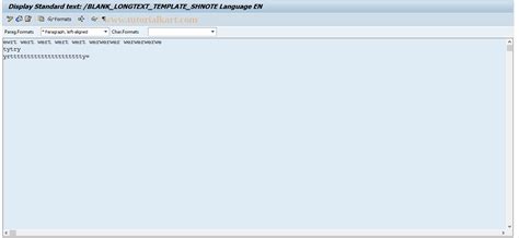 ICL TEXTMOD MAINTAIN SAP Tcode Manage Text Modules