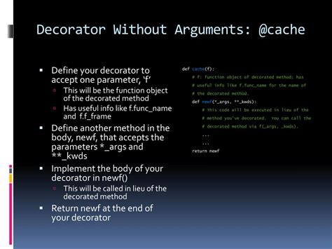 Ppt Python Decorators Powerpoint Presentation Free Download Id2858400