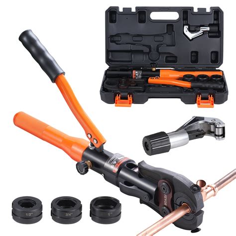 Vevor Copper Pipe Crimping Tool Hydraulic Driven Press Tool With 1 2